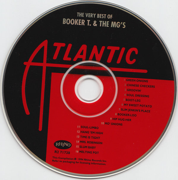 Buy Booker T. & The MG's* : The Very Best Of Booker T. & The MG's (CD, Comp, RM) Online for a ...