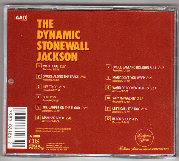 Buy Stonewall Jackson : The Dynamic Stonewall Jackson (CD) Online for a ...