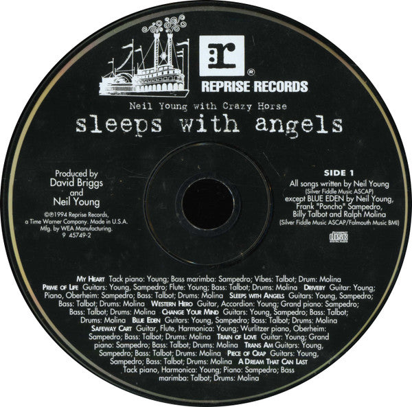 Buy Neil Young And Crazy Horse : Sleeps With Angels (CD) Online for a ...