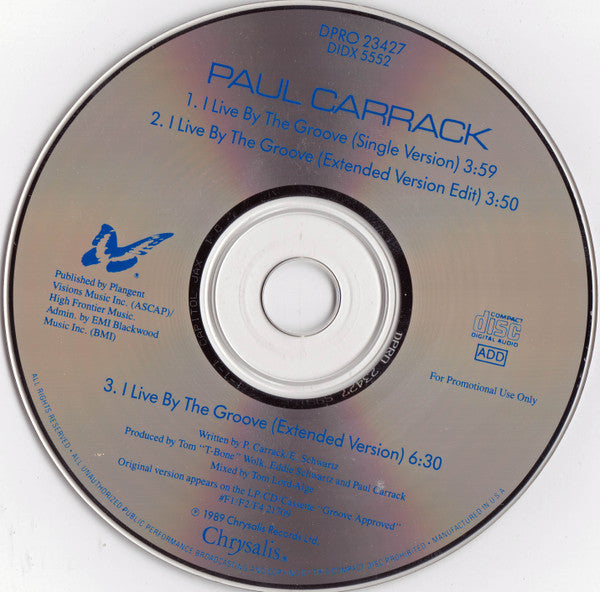 Buy Paul Carrack : I Live By The Groove (CD) Online for a great price ...
