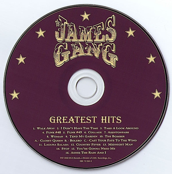 Buy James Gang : Greatest Hits (CD) Online for a great price – Antone’s ...
