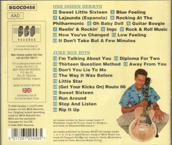 Buy Chuck Berry : One Dozen Berrys / Juke Box Hits (CD) Online for a ...