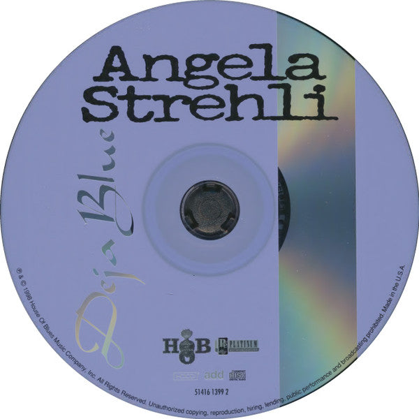 Buy Angela Strehli : Deja Blue (CD) Online for a great price – Antone’s ...
