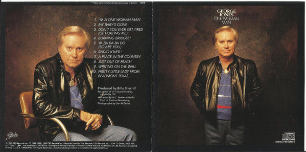 Buy George Jones : One Woman Man (CD) Online for a great price – Antone ...