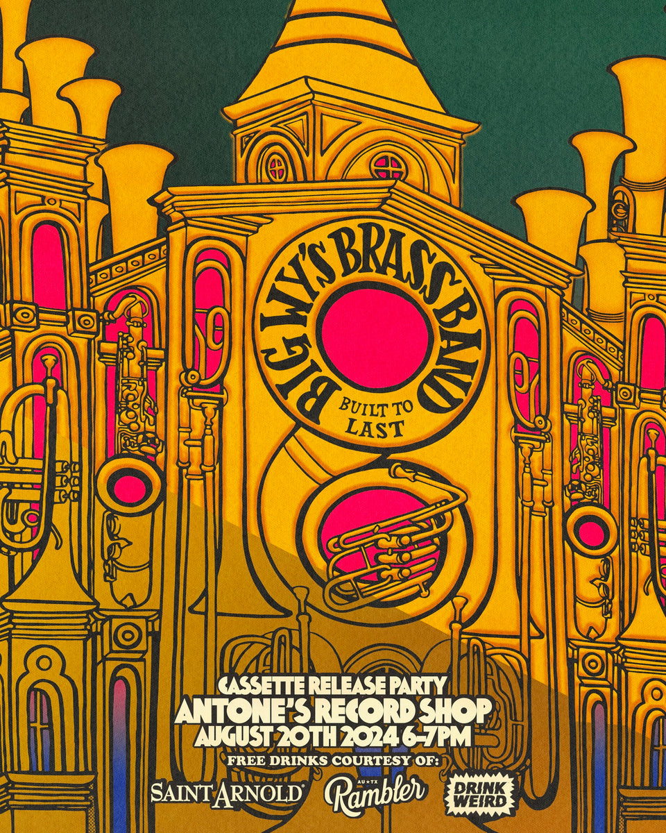 Big Wy's Brass Band In-Store Poster – Antone’s Record Shop