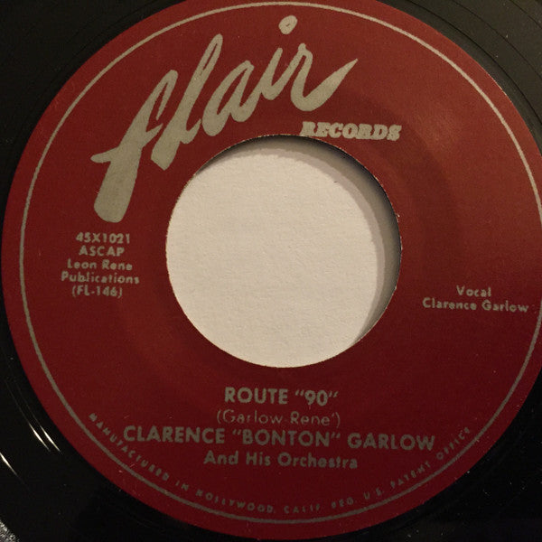 Clarence Garlow - Crawfishin' / Route 90 (RE, 45, 7") – Antone’s Record ...