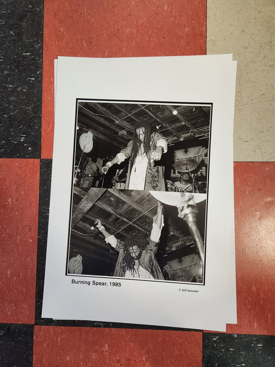 Bill Leissner Photo - Burning Spear 1985 – Antone’s Record Shop