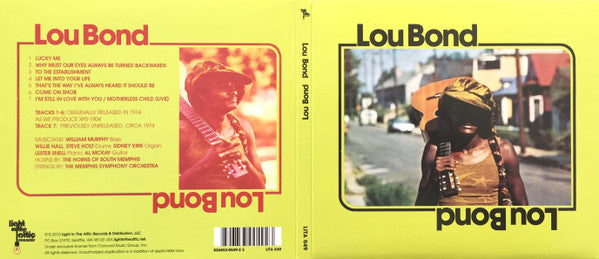 Buy Lou Bond : Lou Bond (CD) Online for a great price – Antone’s Record ...