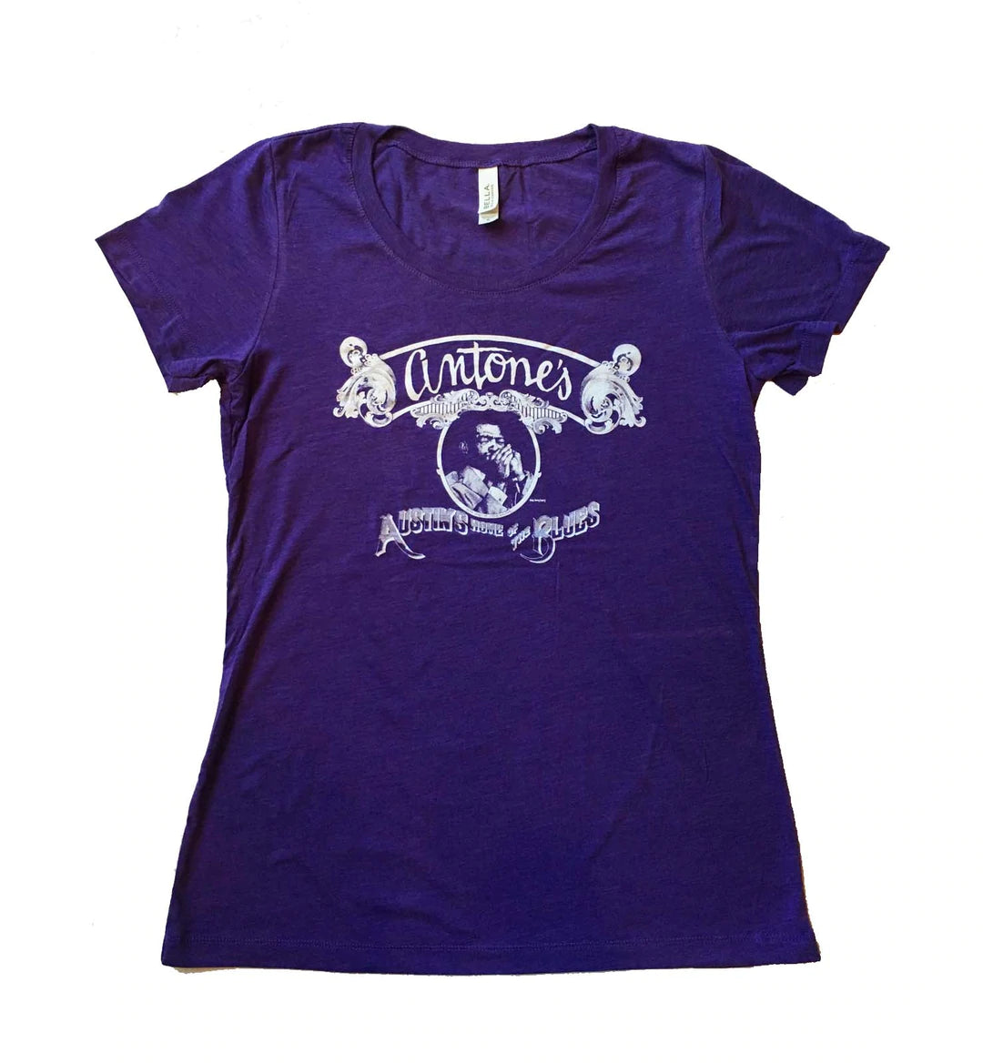 Antone's Purple Little Walter, Purple, Women's 2xl - T-shirt – Antone’s ...